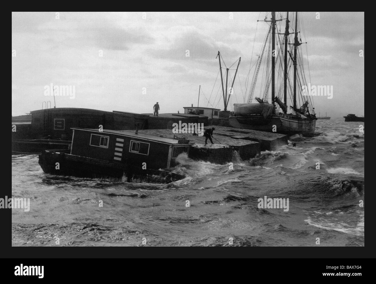 Cargo ship storm sea hi-res stock photography and images - Alamy