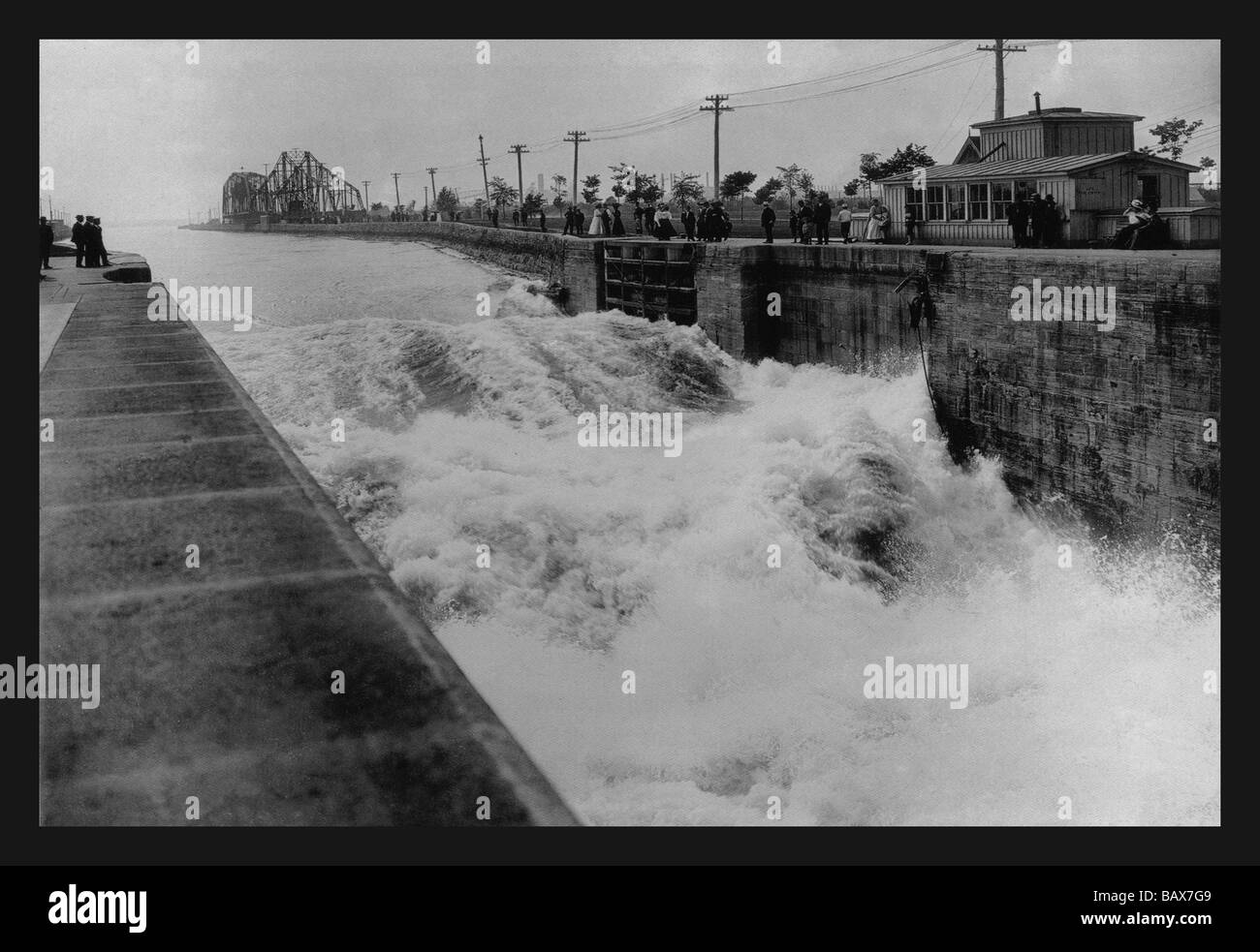 Canadian Lock Accident Stock Photo - Alamy