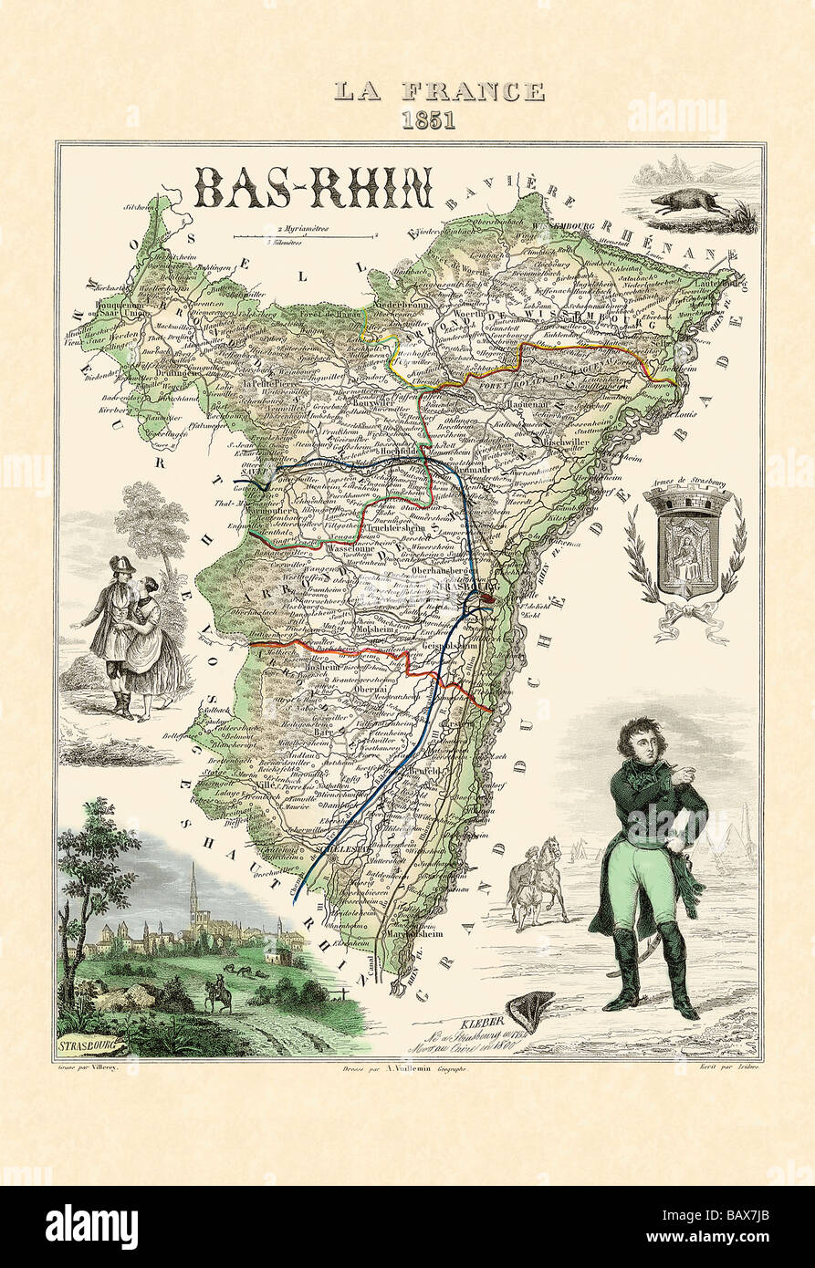 Maps of paris hi-res stock photography and images - Alamy