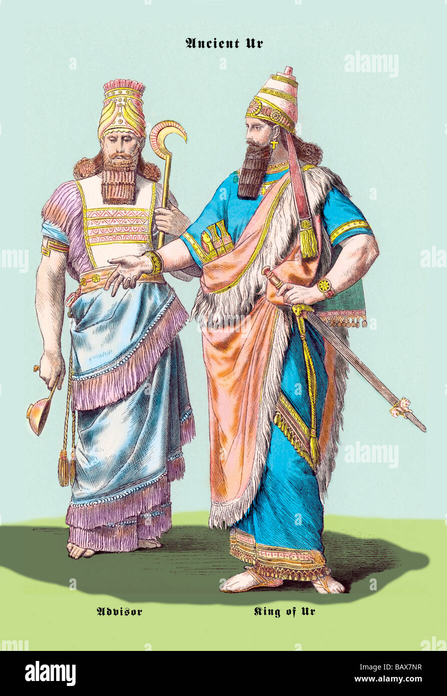 Advisor and King of Ur Stock Photo - Alamy