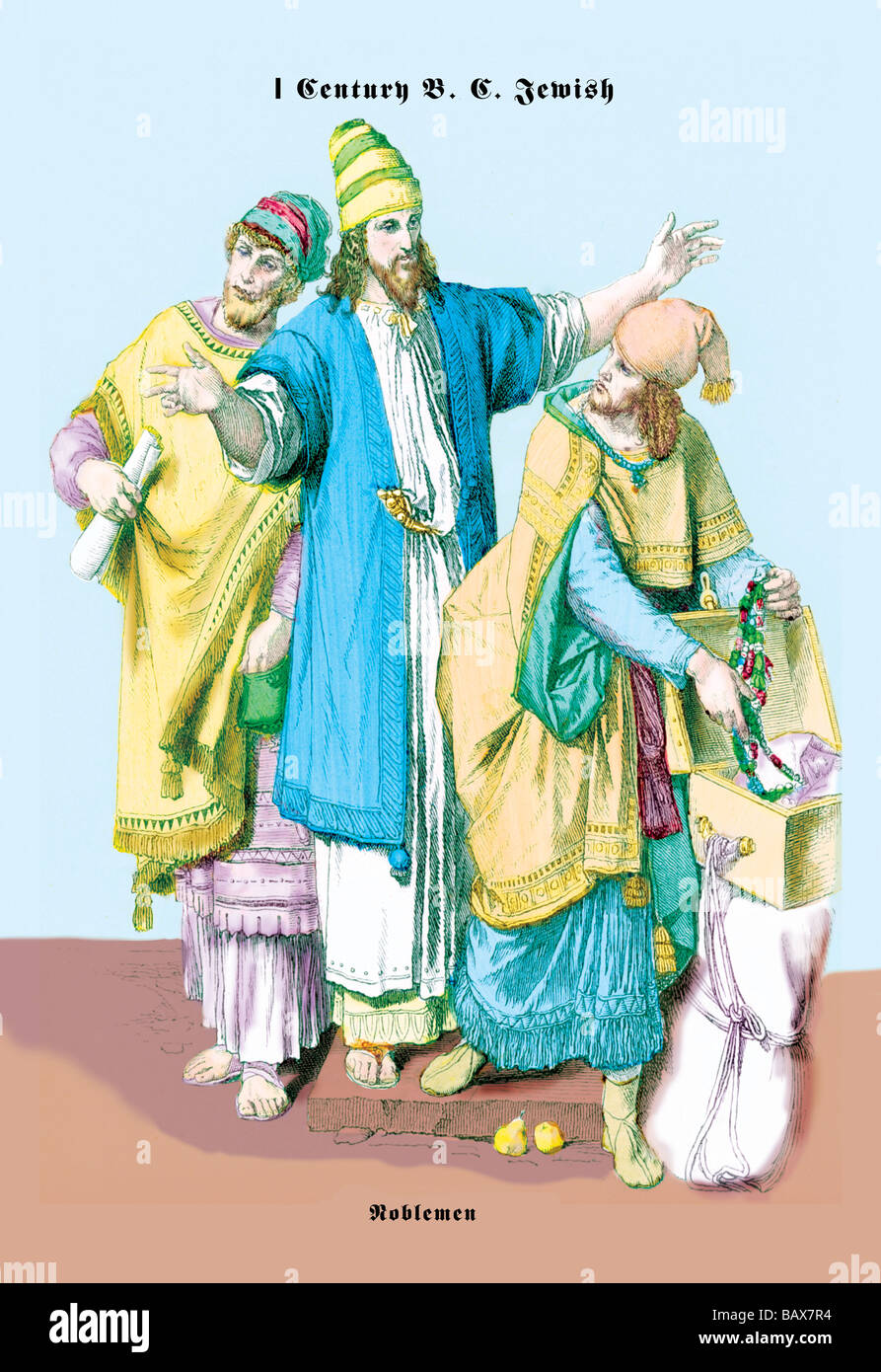 Jewish Noblemen,First Century B.C Stock Photo - Alamy