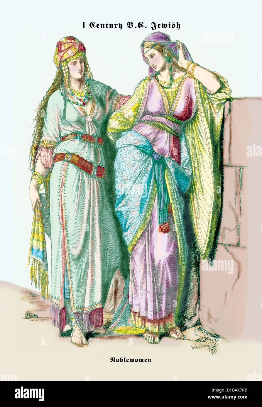 Jewish Noblewomen,First Century B.C Stock Photo - Alamy