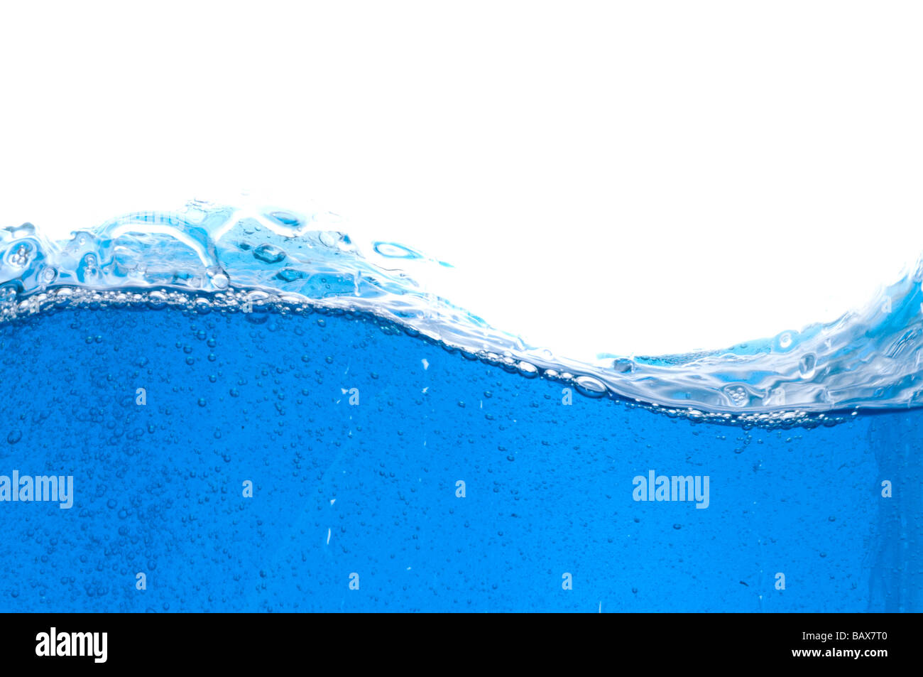 Beautiful splashes a clean water Stock Photo - Alamy