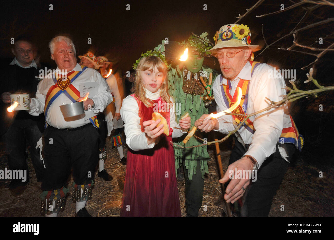 Apple wassailing hi-res stock photography and images - Alamy