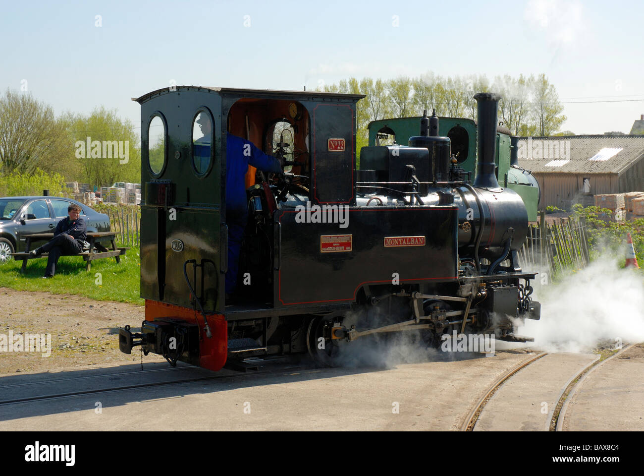 West Lancs Steam Railway Stock Photo - Alamy