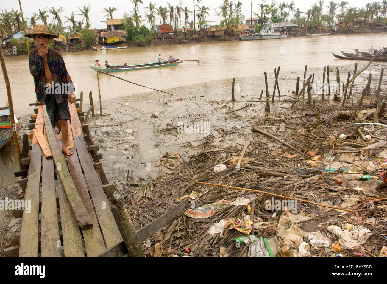 Cyclone Nargis struck Myanmar between the 2nd and 3rd of May 2008 and ...