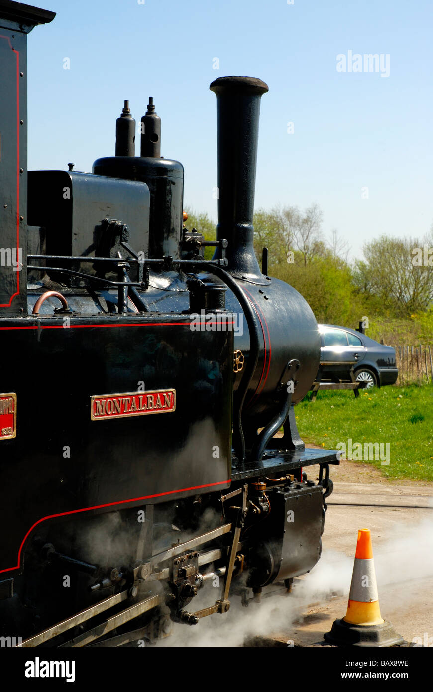 West Lancs Steam Railway Stock Photo - Alamy
