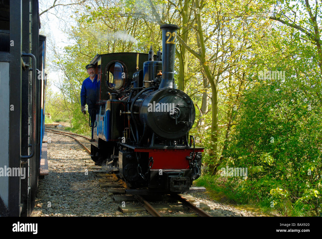 West Lancs Steam Railway Stock Photo - Alamy