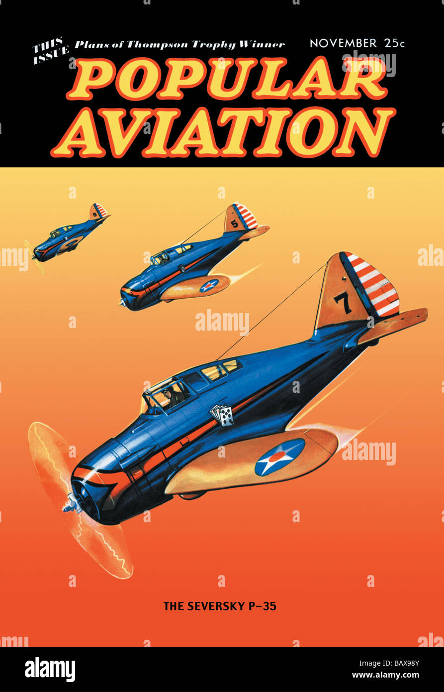 The Seversky P-35 Stock Photo - Alamy