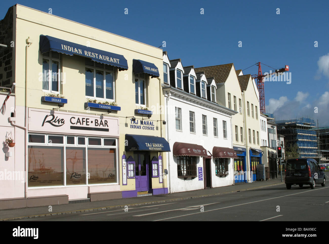 Guernsey st peter port cafe hi-res stock photography and images - Alamy