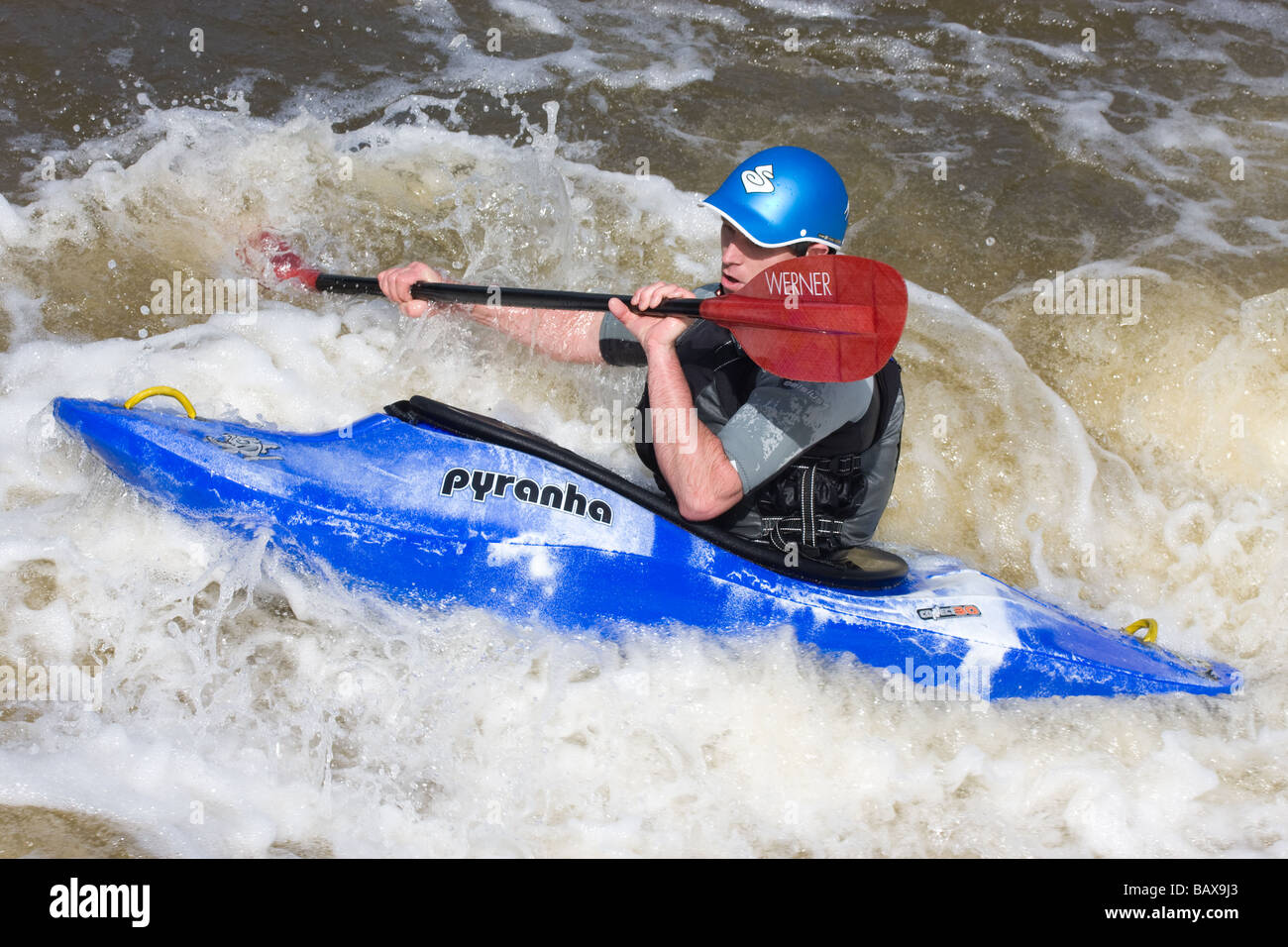 water sport kayak kayaking whitewater training river medway yalding ...