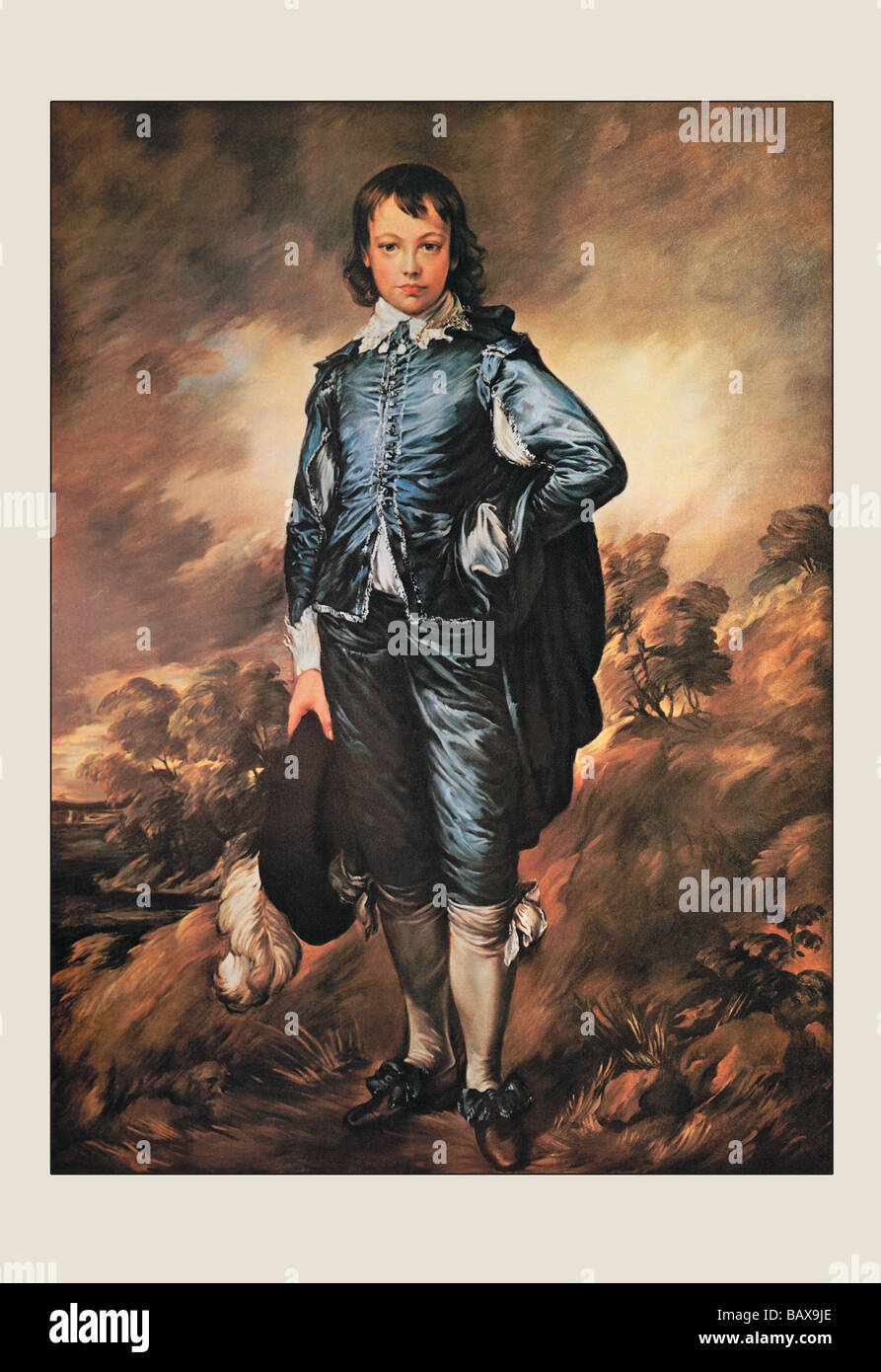 The Blue Boy Stock Photo - Alamy