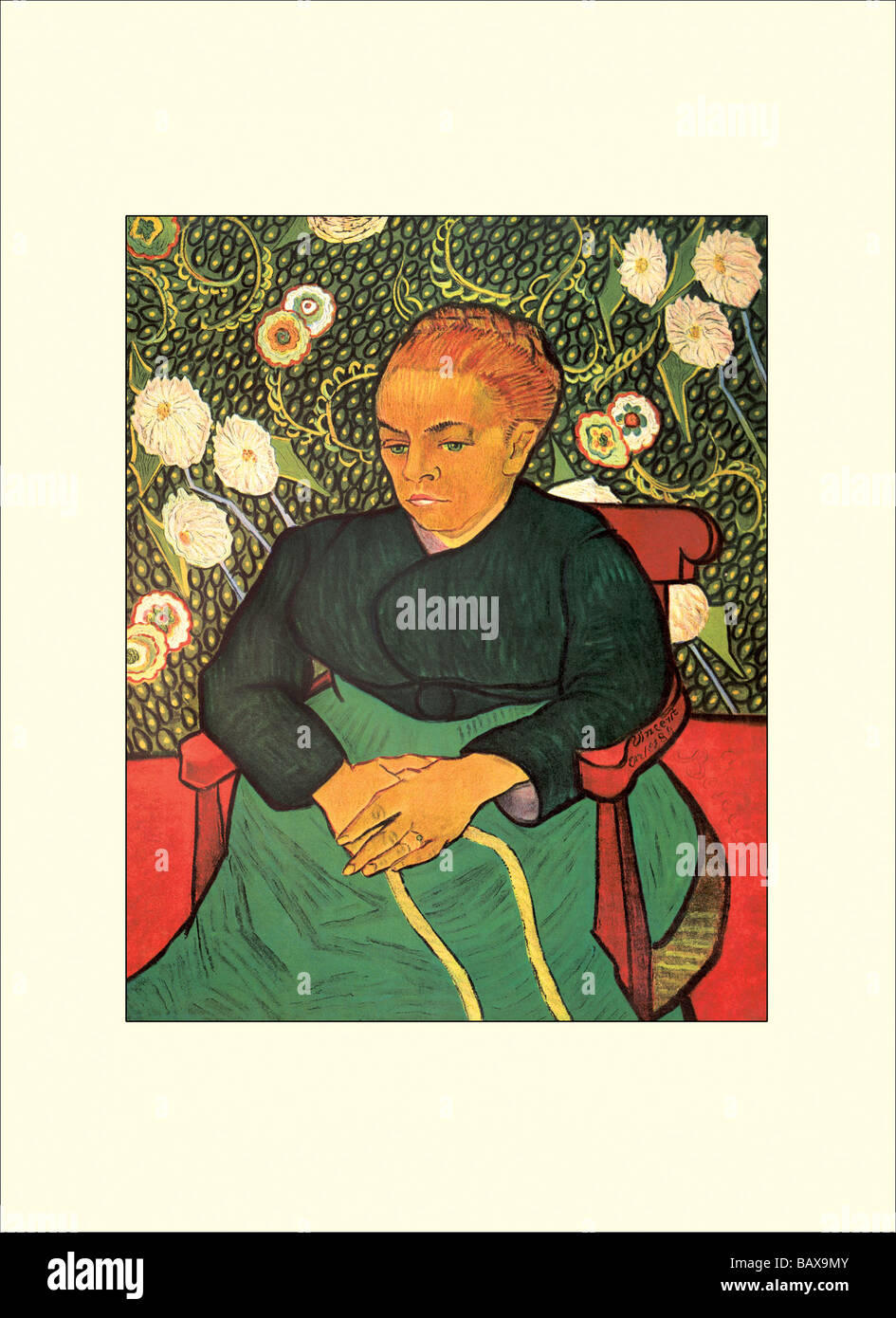 La Berceuse (Augustine Roulin Stock Photo - Alamy