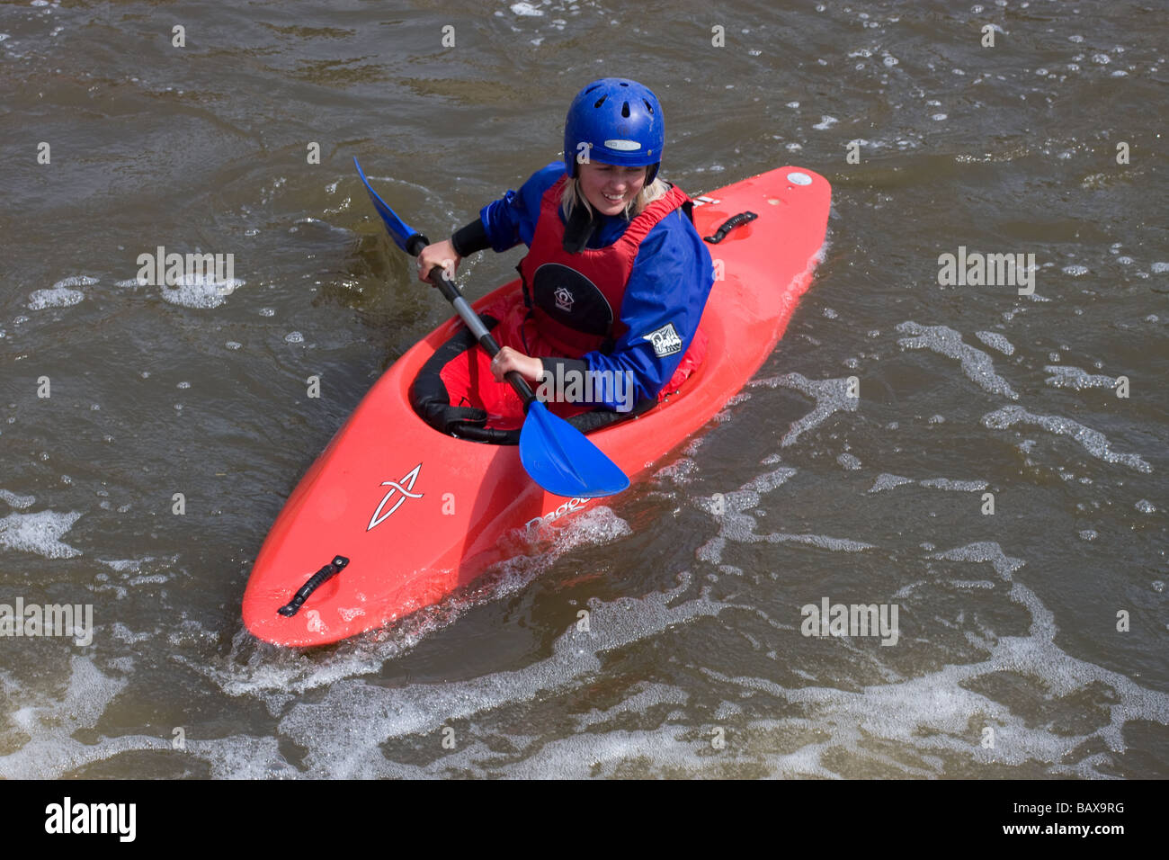 Row sport kayak hi-res stock photography and images - Alamy