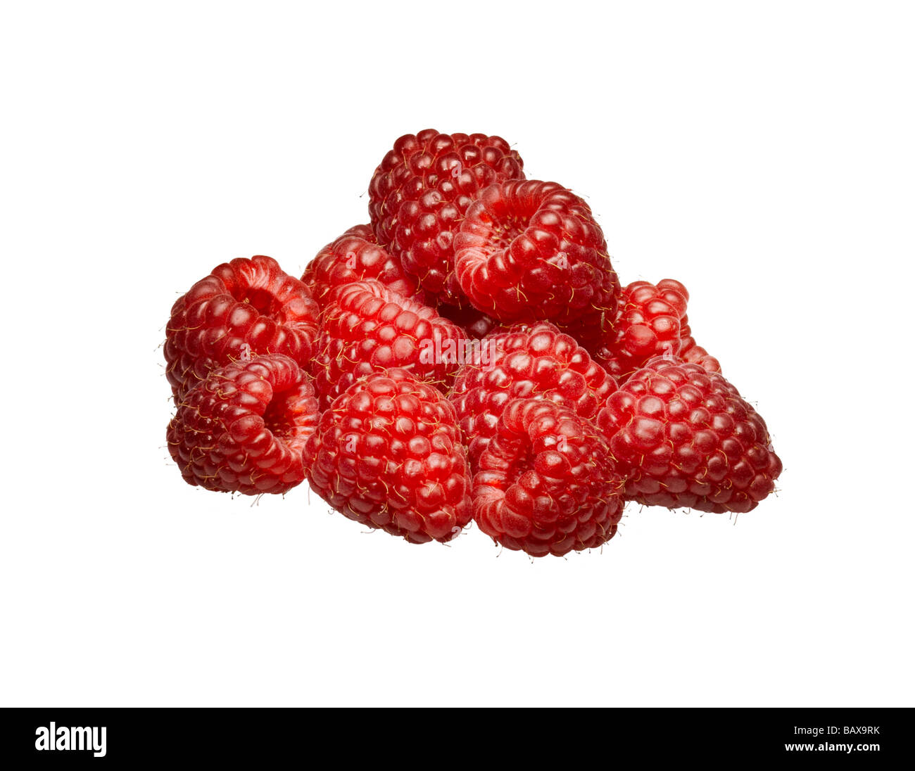 A nice pile of Raspberries Stock Photo - Alamy