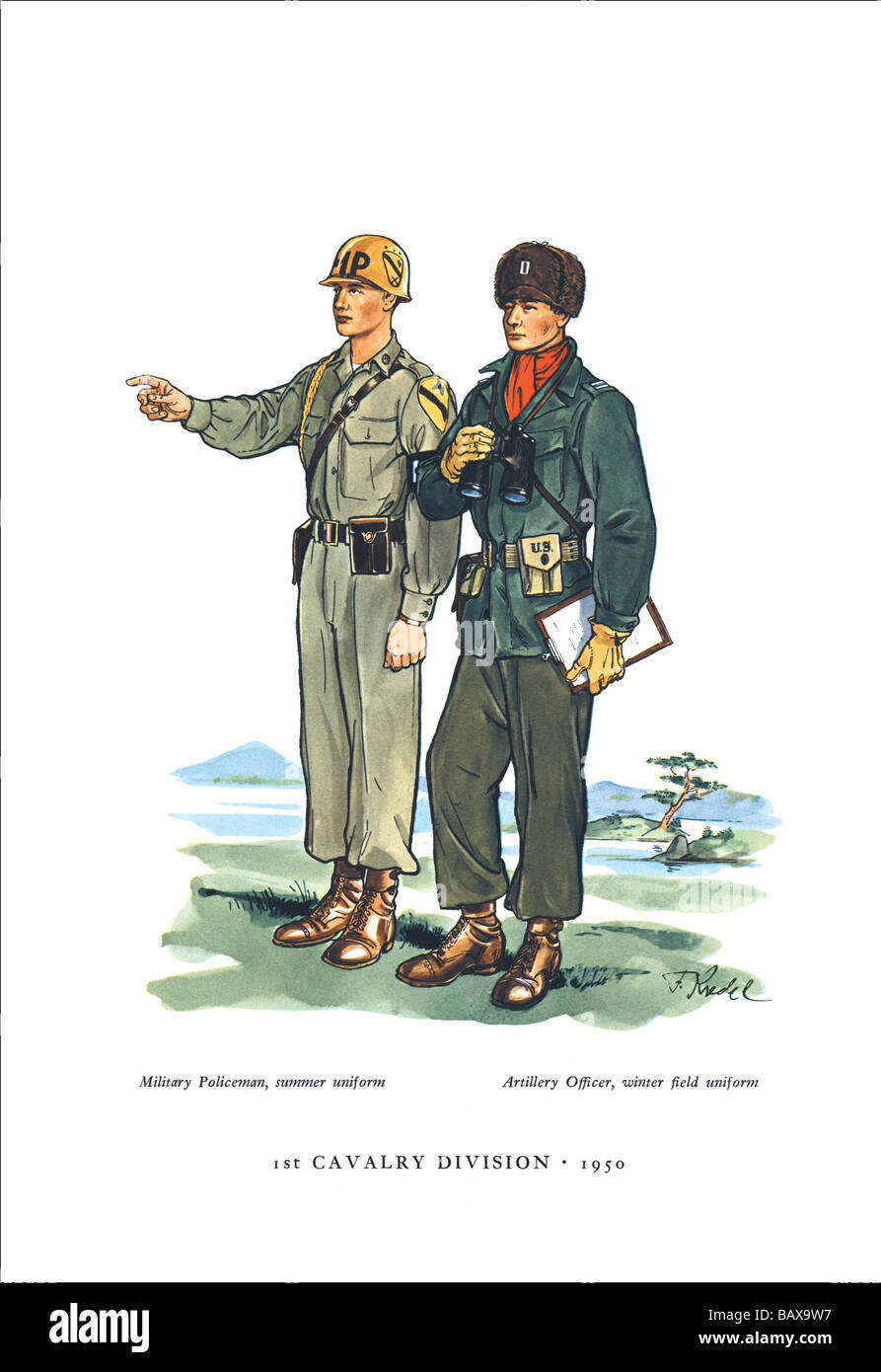 American cavalry uniform hi-res stock photography and images - Alamy