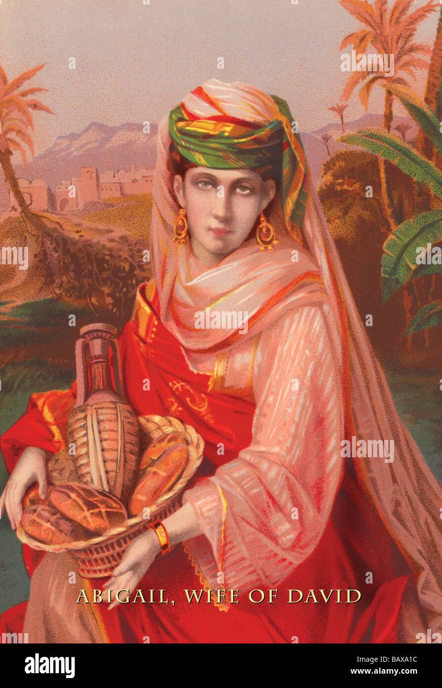 Abigail,Wife of David Stock Photo - Alamy