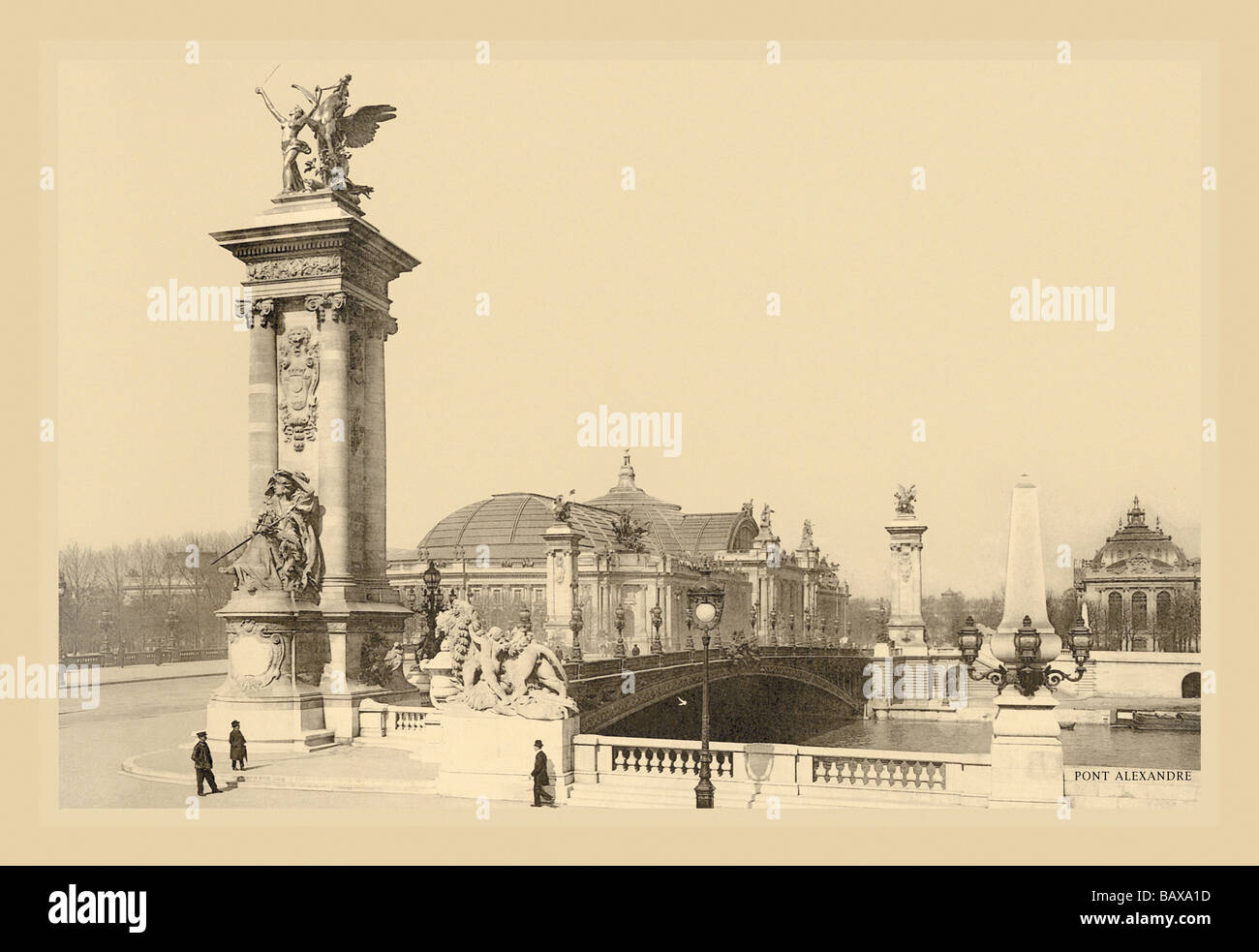 Alexander III Bridge Stock Photo - Alamy