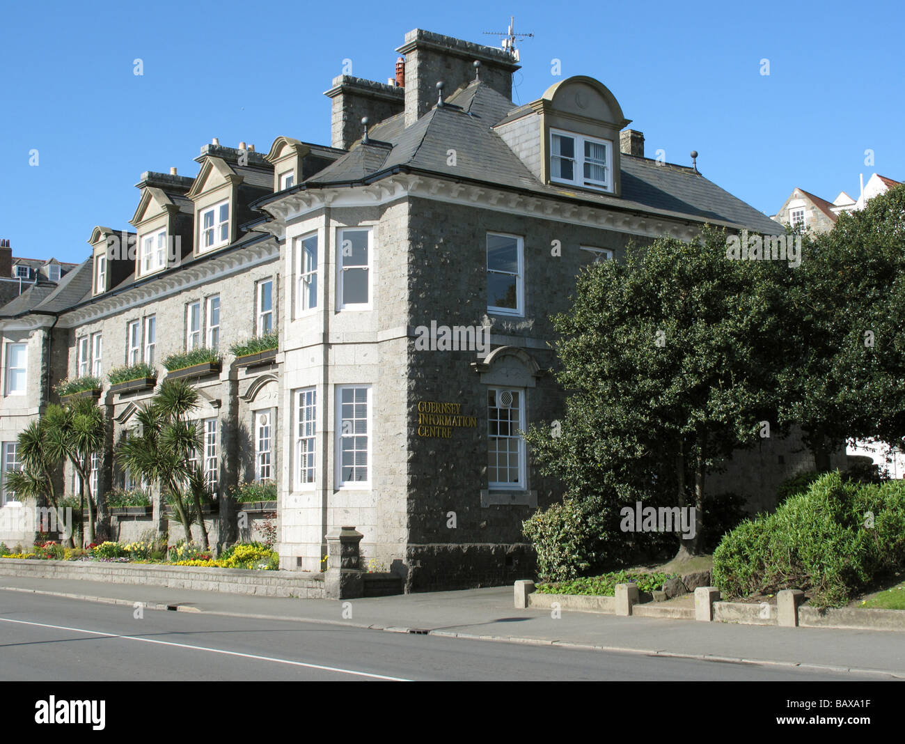 St Peter Port Bailiwick of Guernsey Channel Islands EU 2009 Stock Photo ...