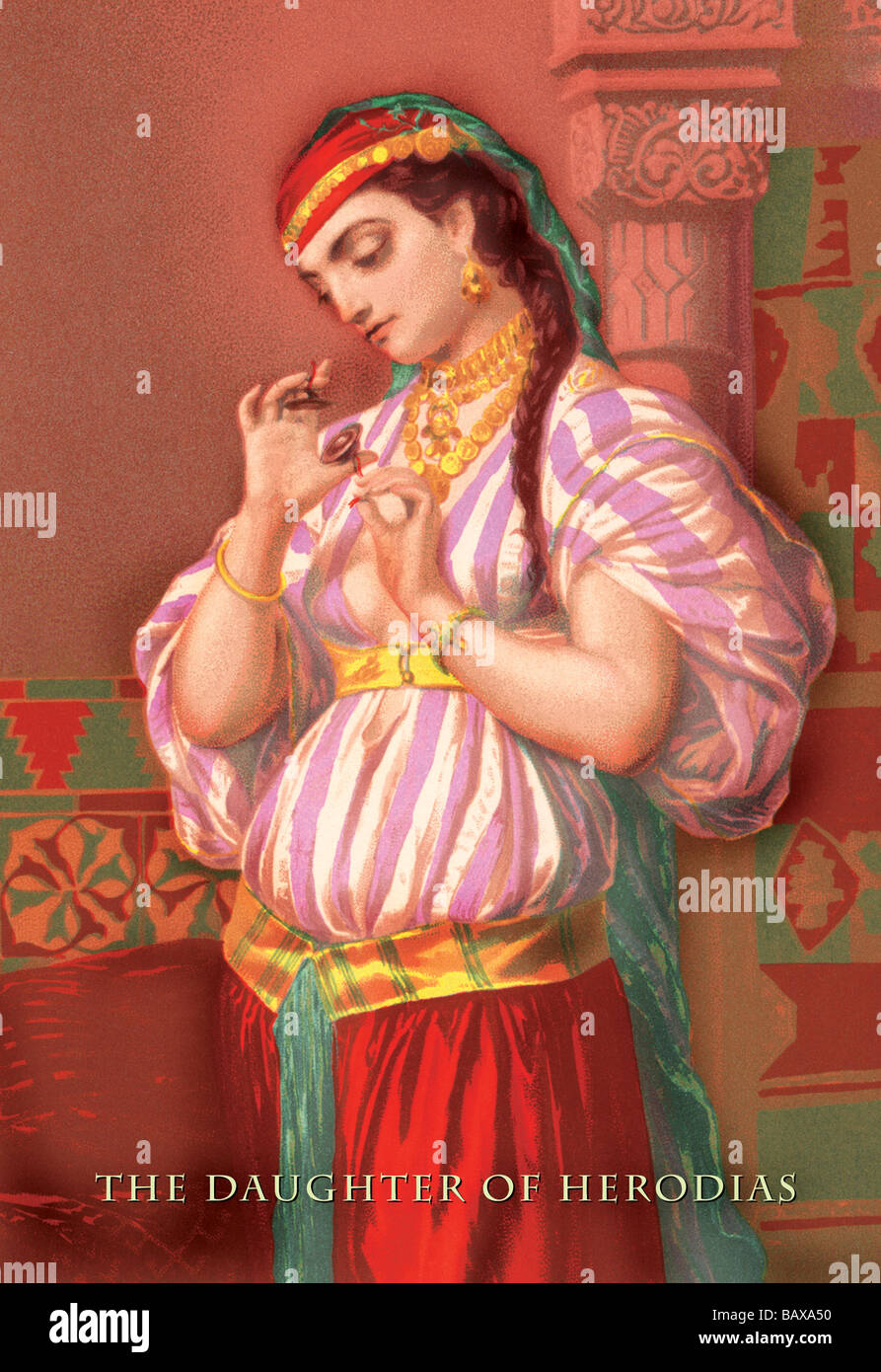 The Daughters of Herodias Stock Photo - Alamy
