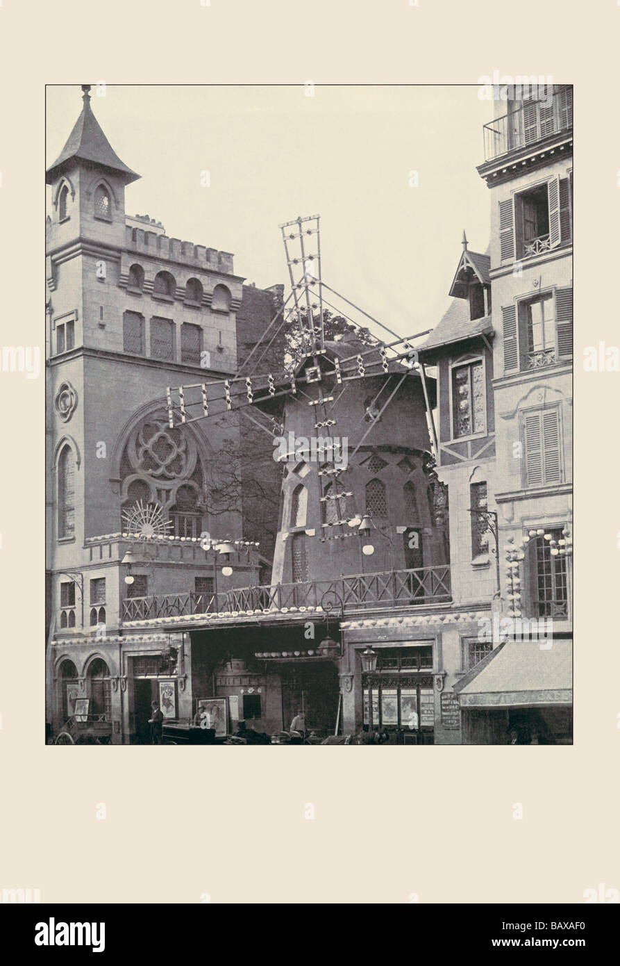 Exterior of the Moulin Rouge Stock Photo - Alamy