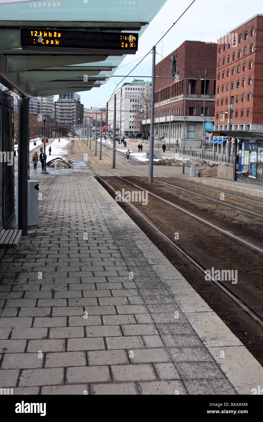 Oslo tramway hi-res stock photography and images - Alamy