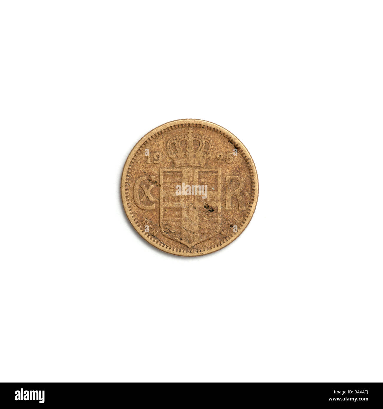 Iceland krona coin currency hi-res stock photography and images - Alamy