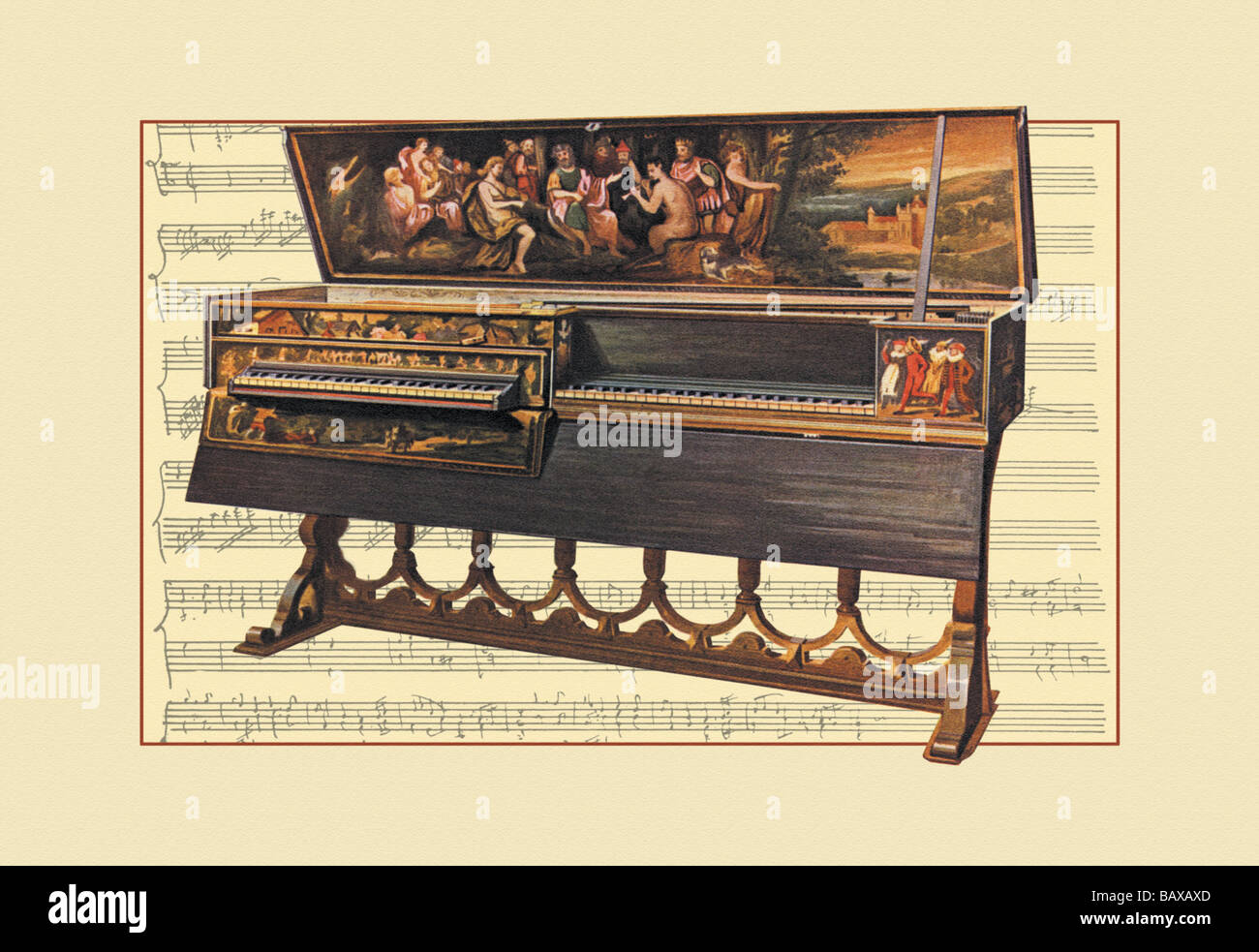 Double virginal hi-res stock photography and images - Alamy