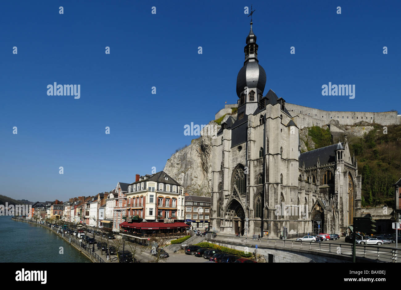 Collegiate Church of Notre Dame Dinant Belgium Ardennes Stock Photo - Alamy