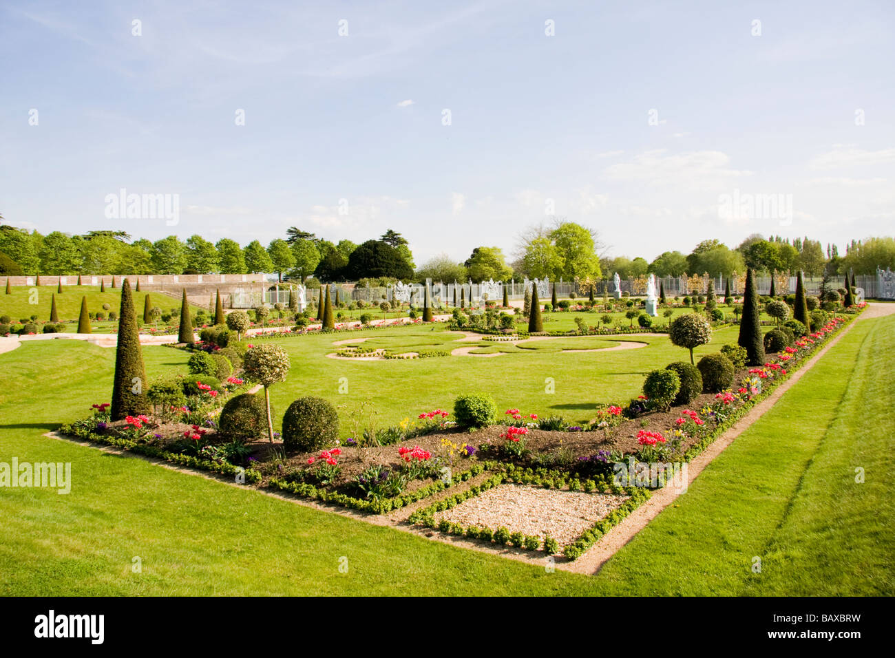 The Privy Garden Hampton Court Palace Hampton Court London England ...