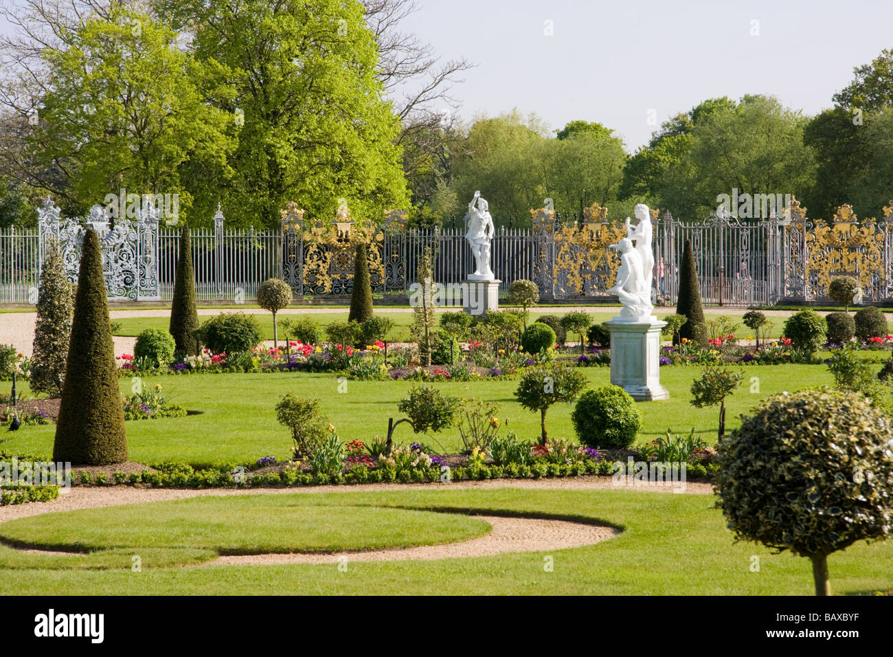 The Privy Garden Hampton Court Palace Hampton Court London England ...