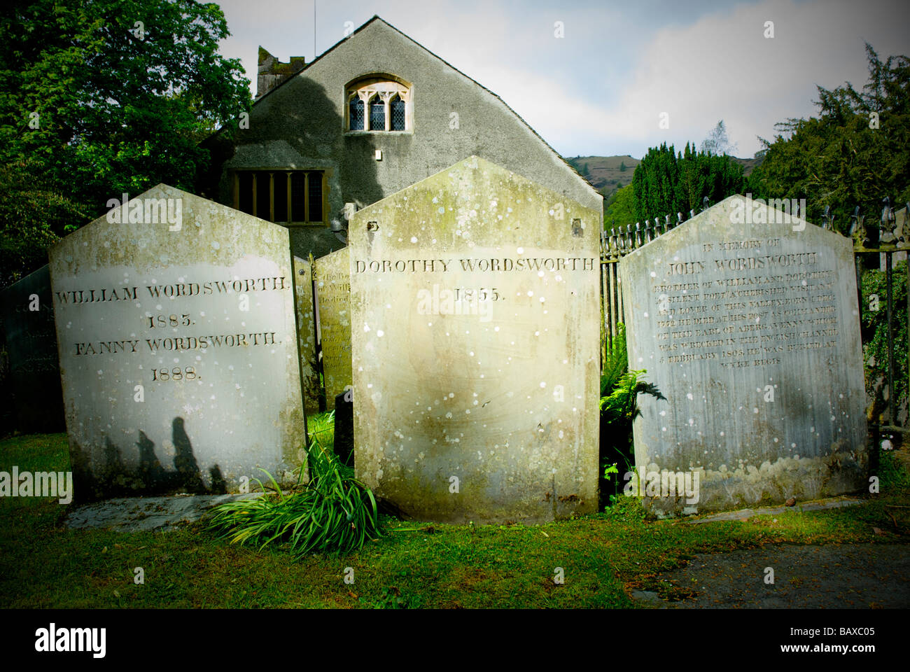 Wordworth grave hi-res stock photography and images - Alamy