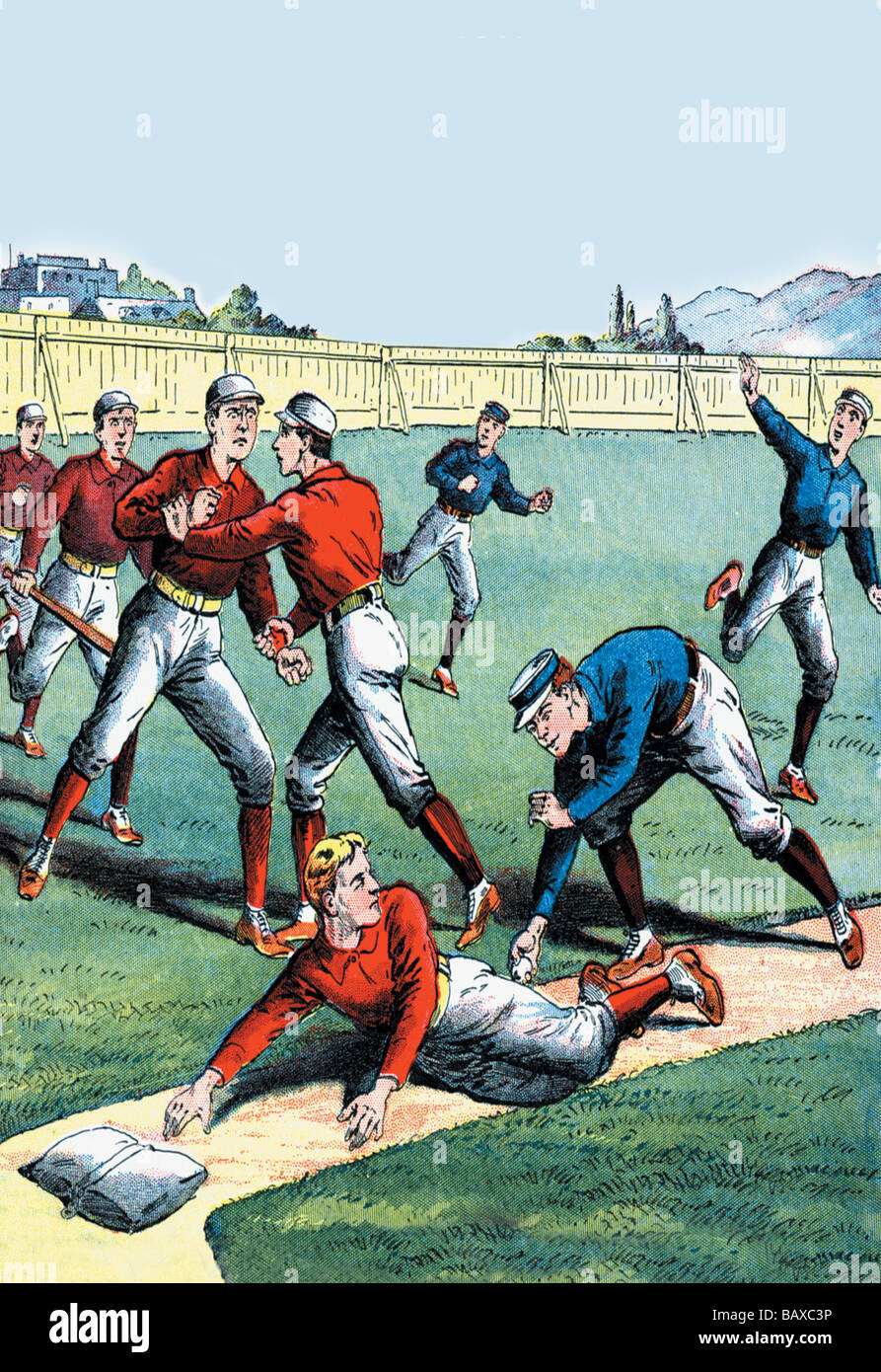 Baseball tag out hi-res stock photography and images - Alamy