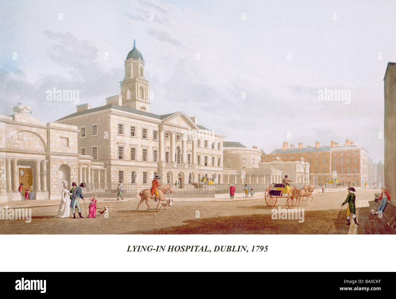 Lying in hospital in dublin hi-res stock photography and images - Alamy