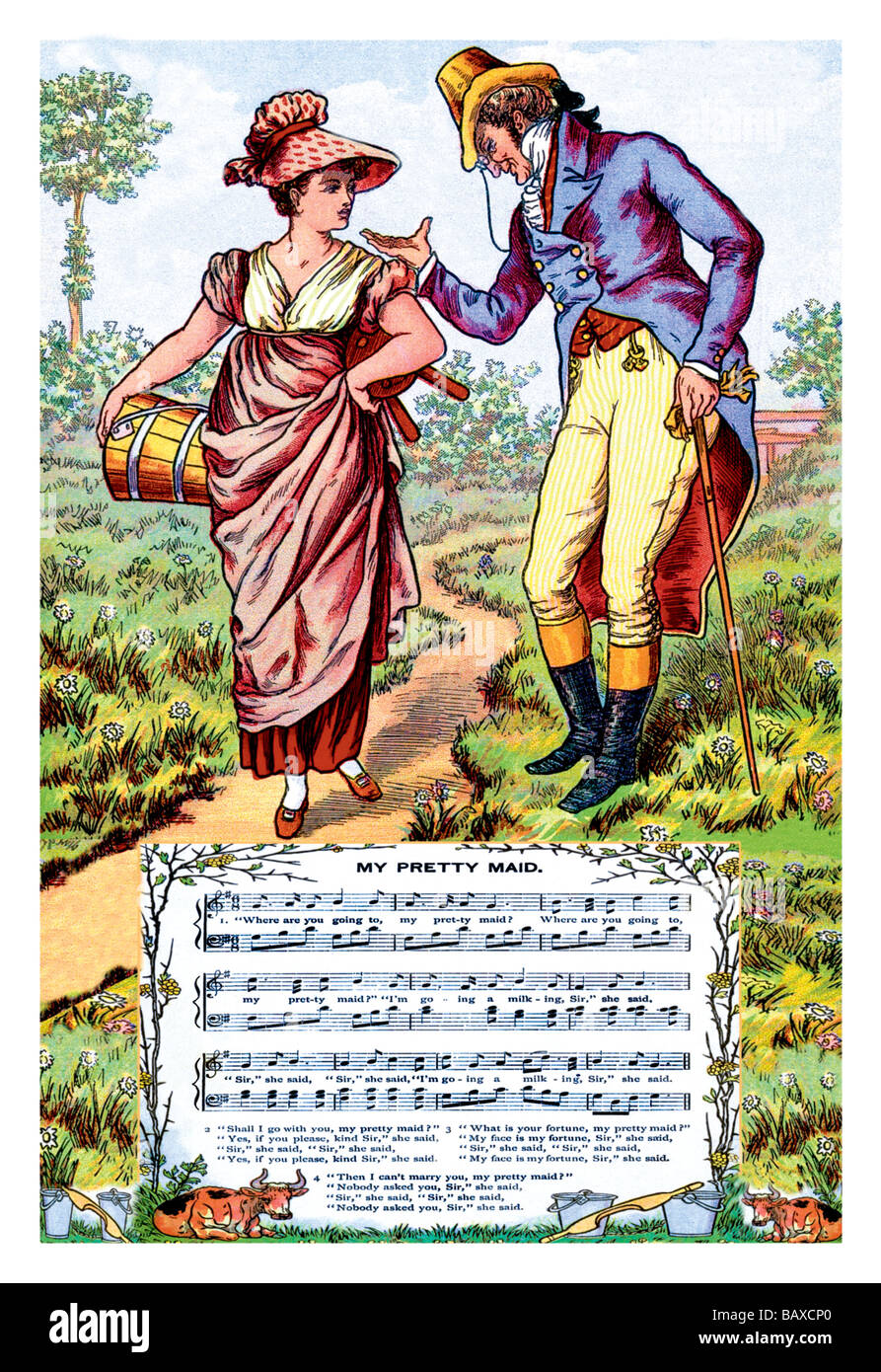 My Pretty Maid Stock Photo - Alamy