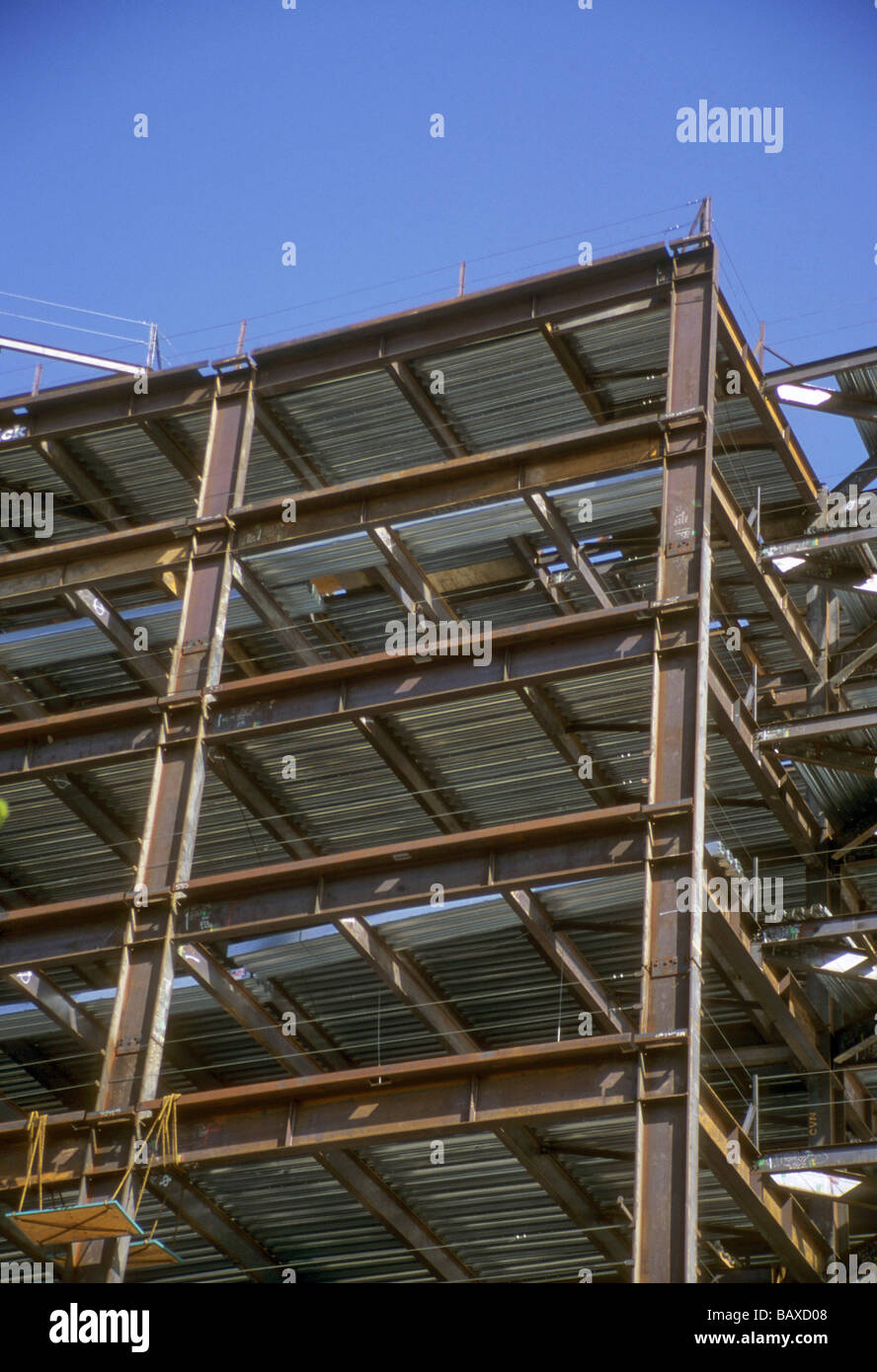 Steel foundation building construction beam girder strong earthquake ...