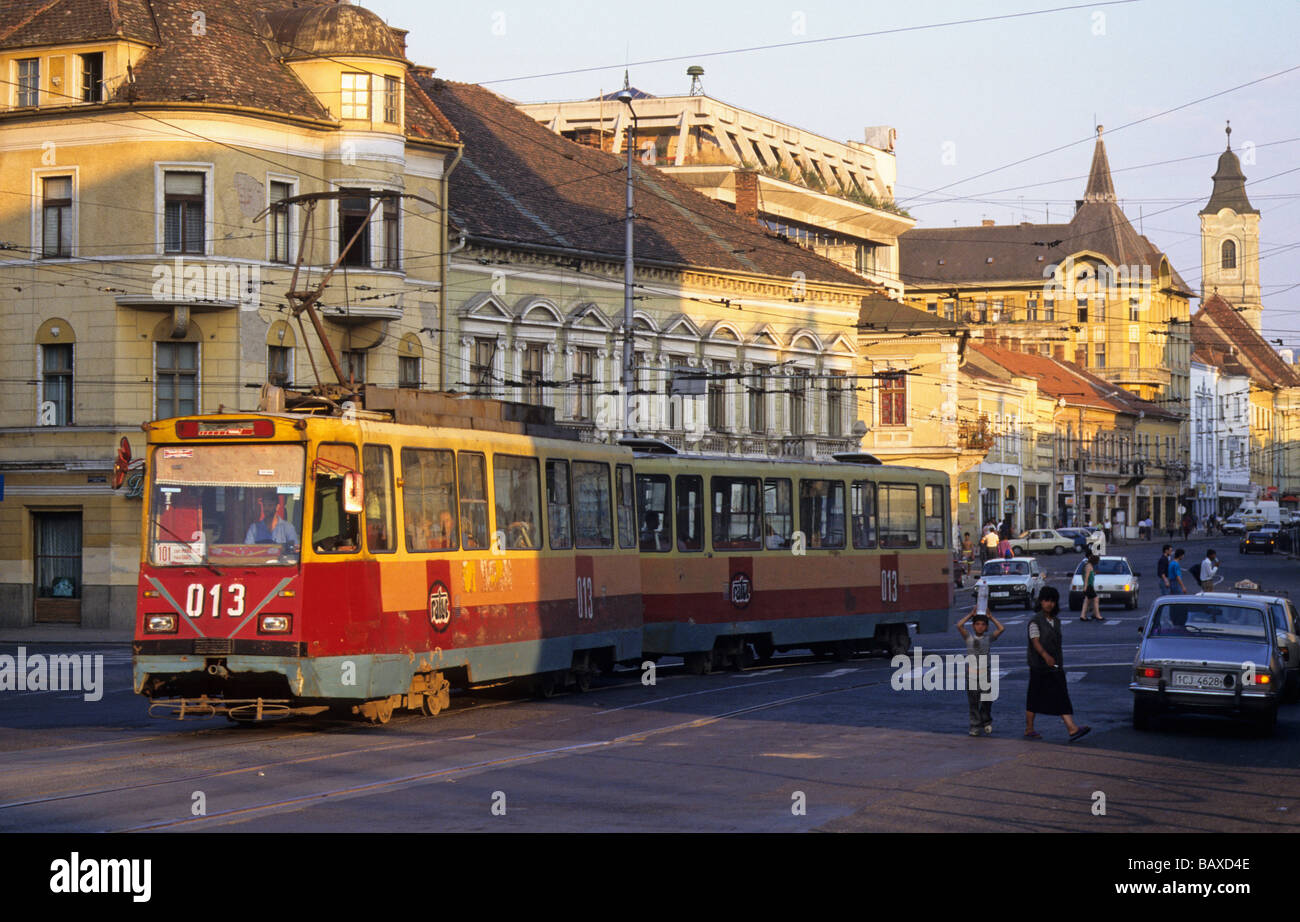 Tram Cluj-Napoca Romania Stock Photo - Alamy