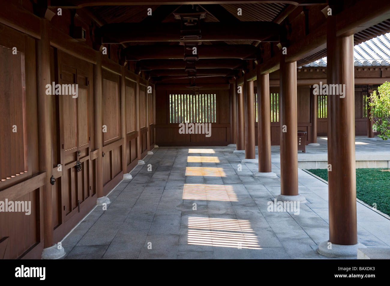 Traditional Wood Frame Buildings of Chi Lin Nunnery in Diamond Hill ...