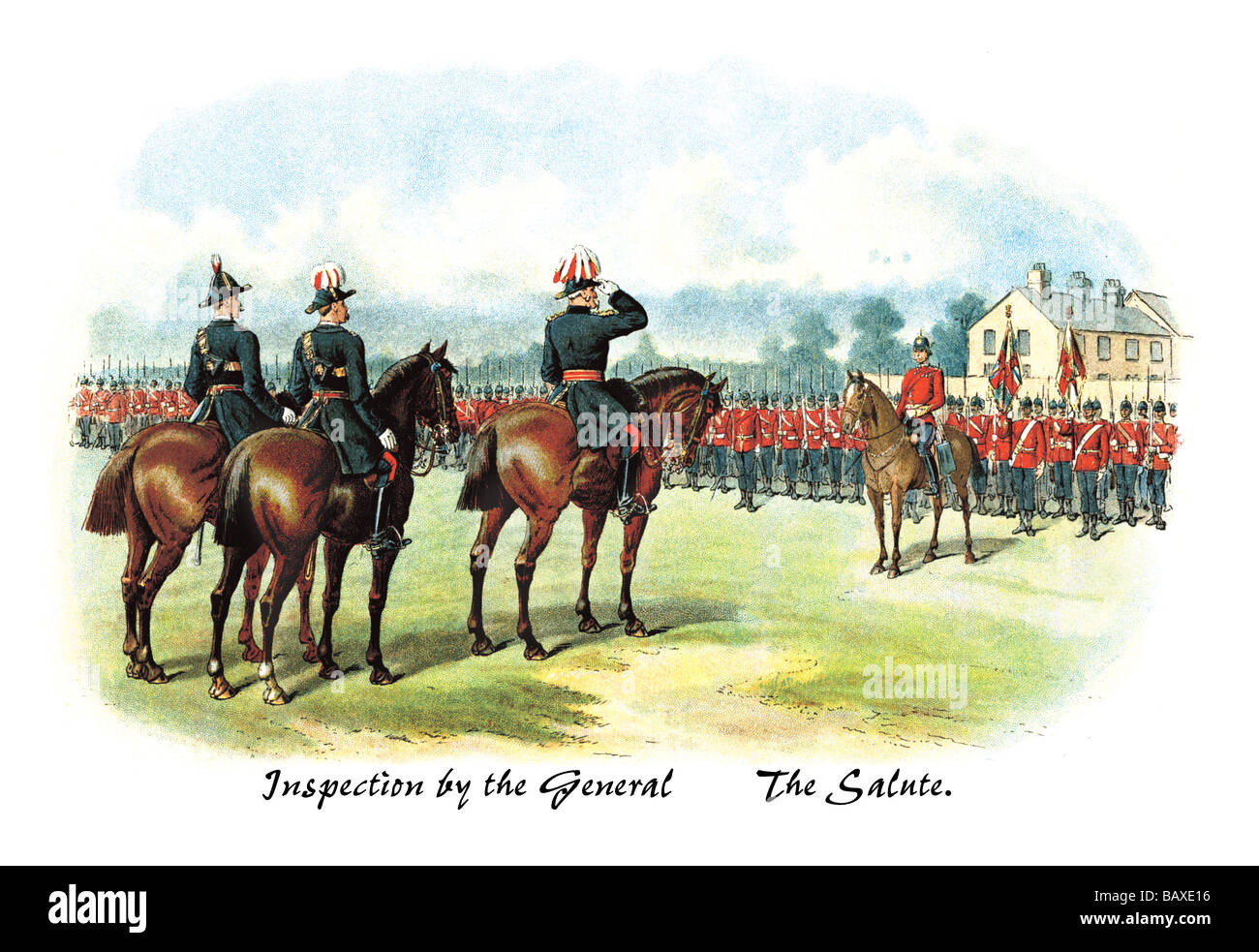British army parade hi-res stock photography and images - Alamy