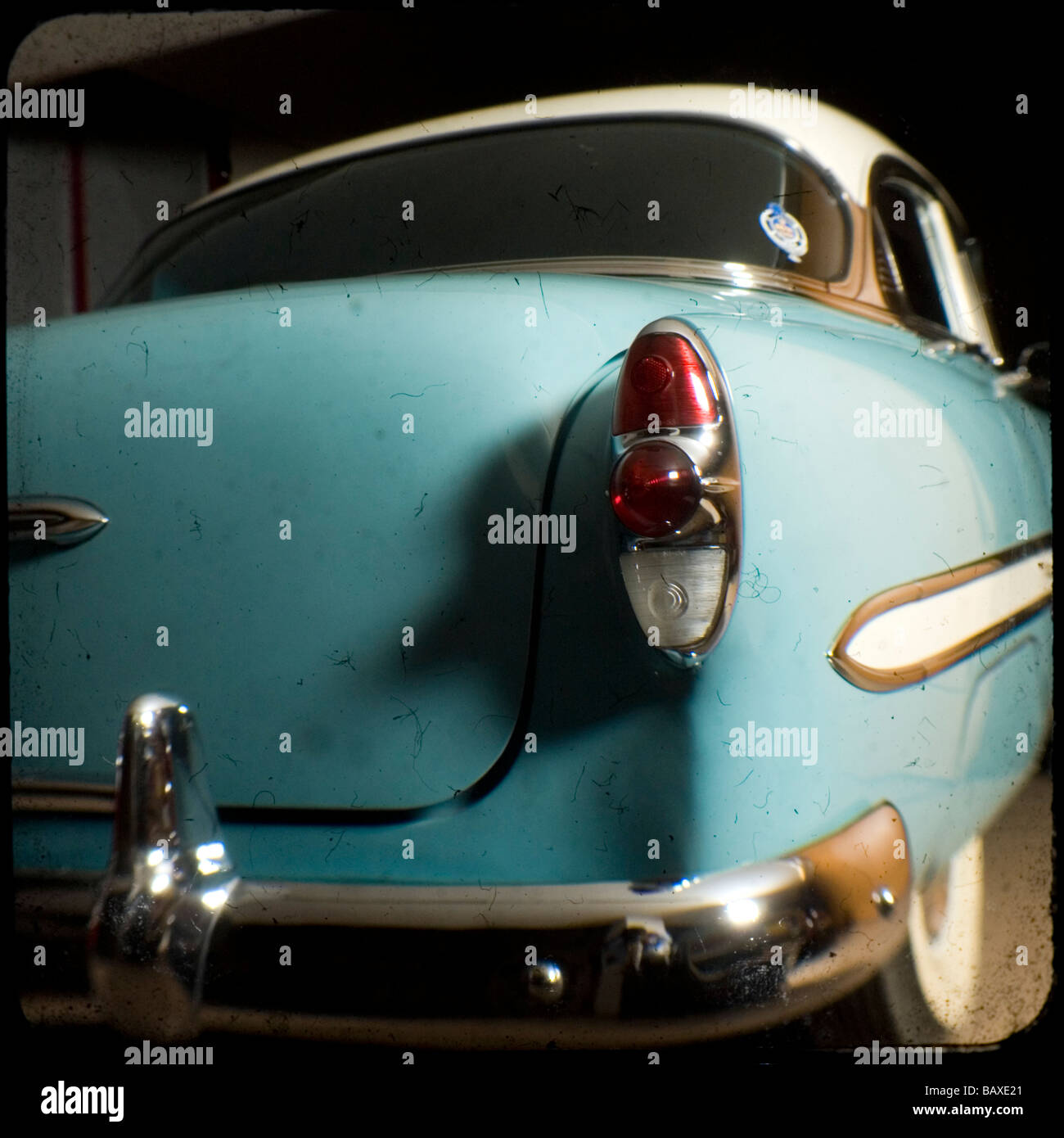 The back of a 1956 Chevrolet Bel Air Stock Photo - Alamy