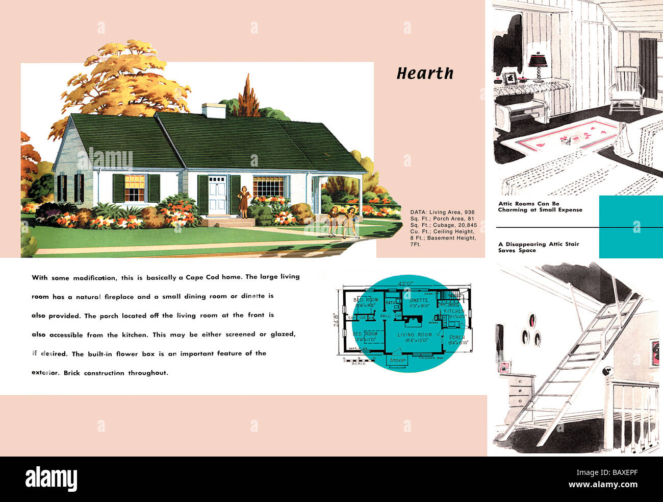 1950s plan hi-res stock photography and images - Alamy