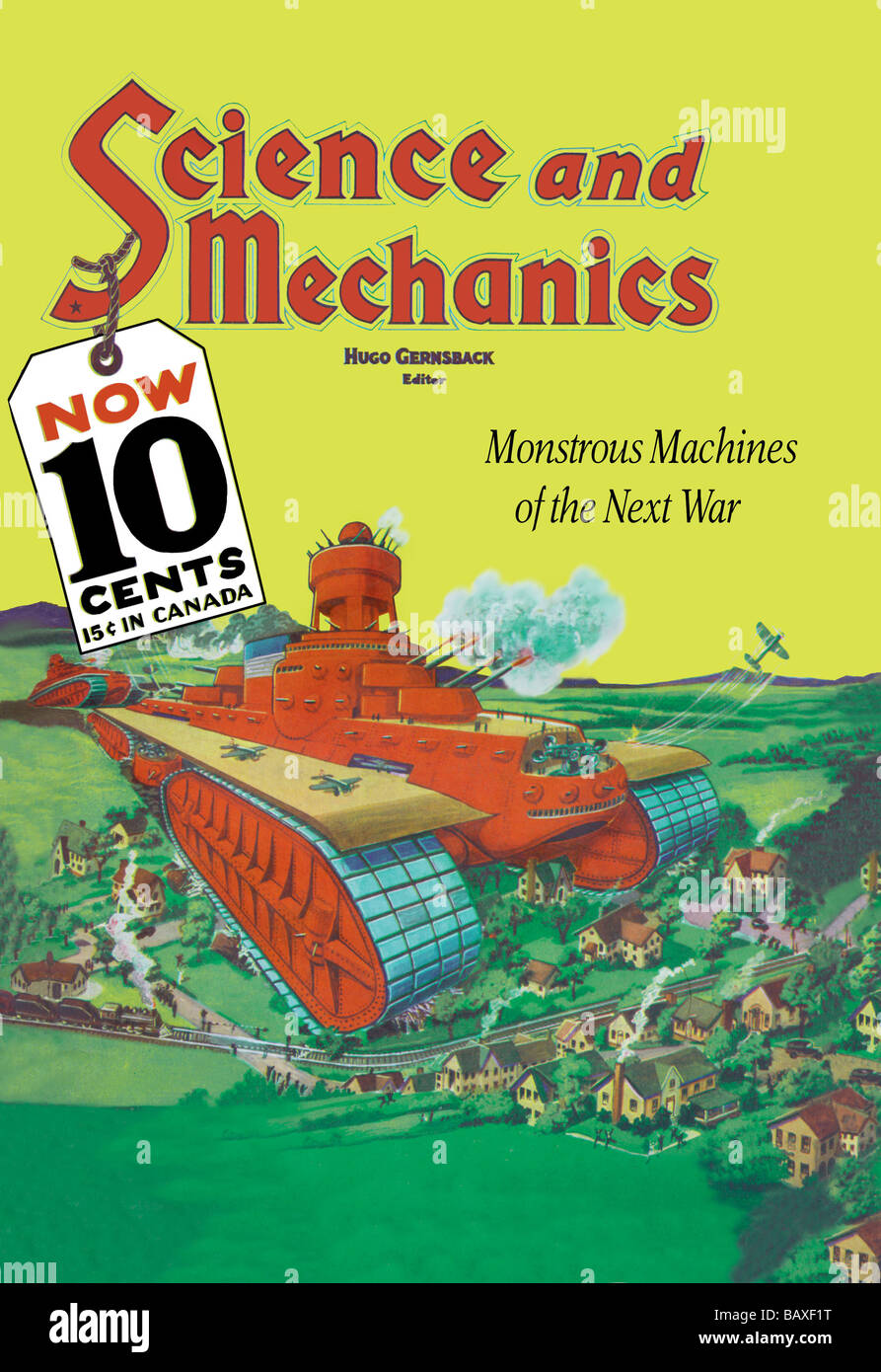 Monstrous Machines of the Next War Stock Photo - Alamy