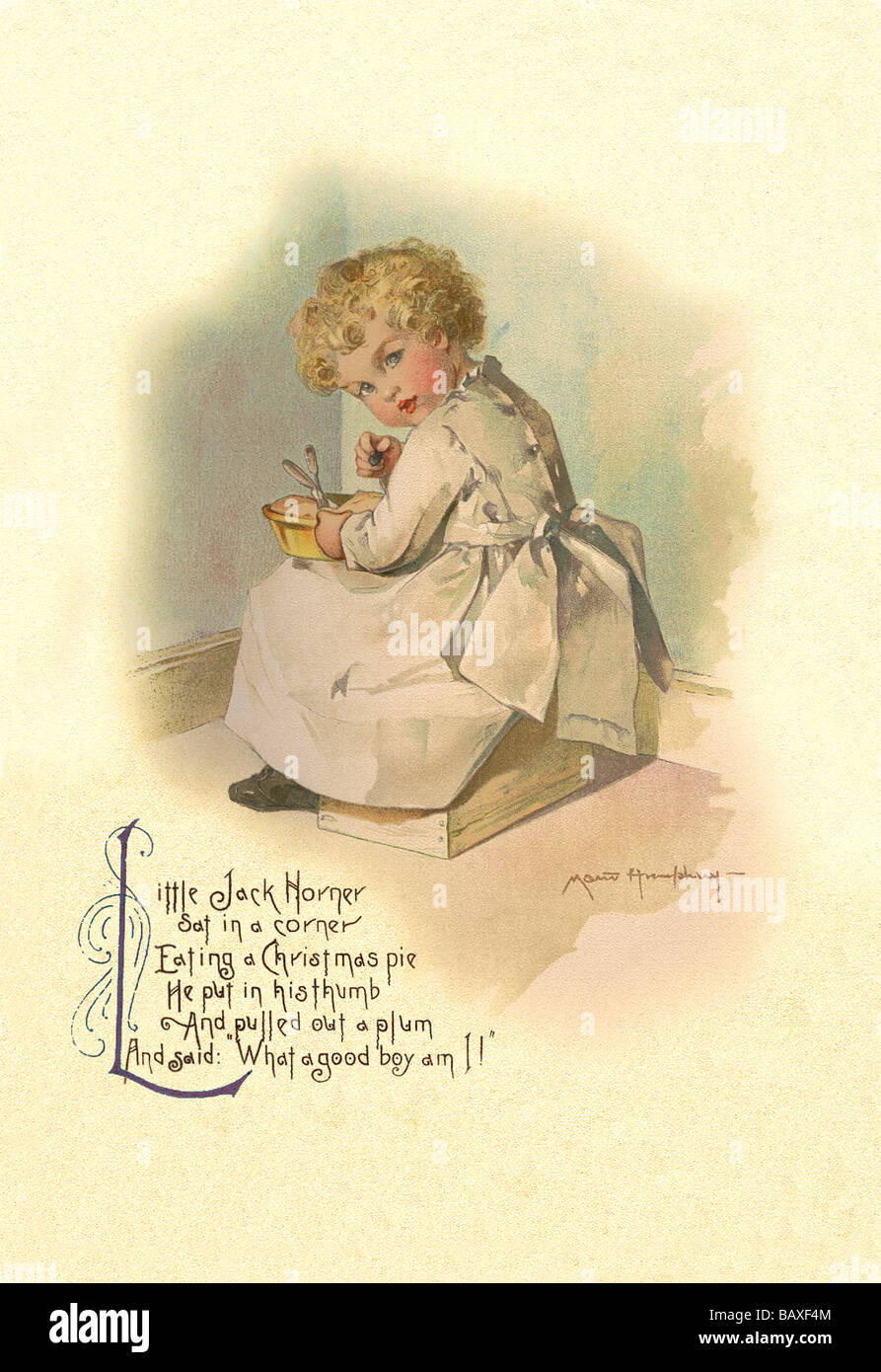 Little jack horner hi-res stock photography and images - Alamy