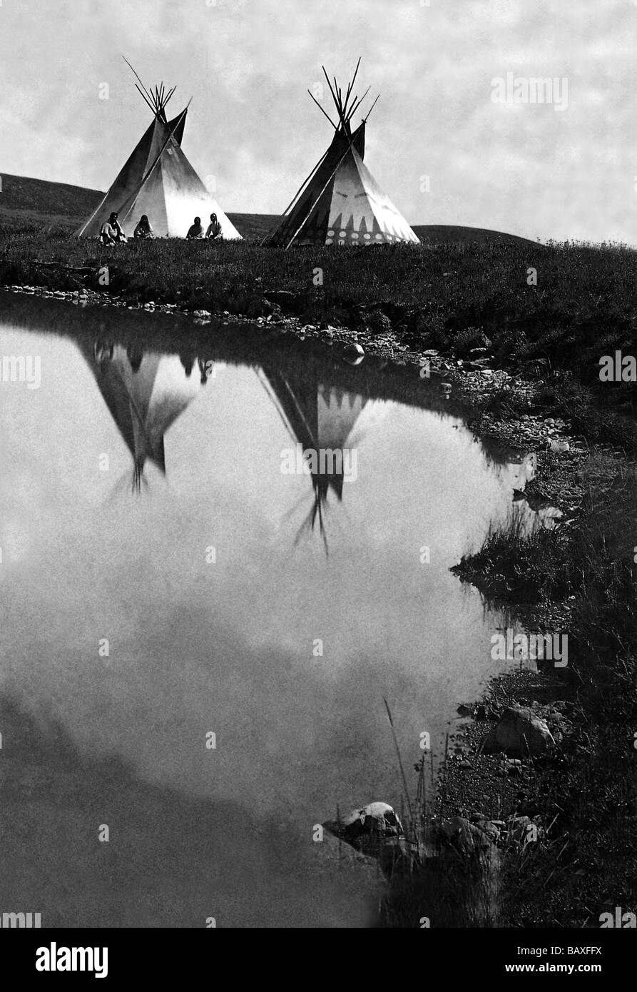 Piegan native americans hi-res stock photography and images - Alamy