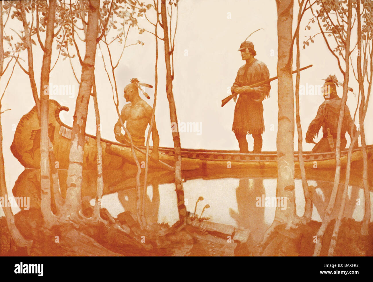 Native americans at war hi-res stock photography and images - Alamy