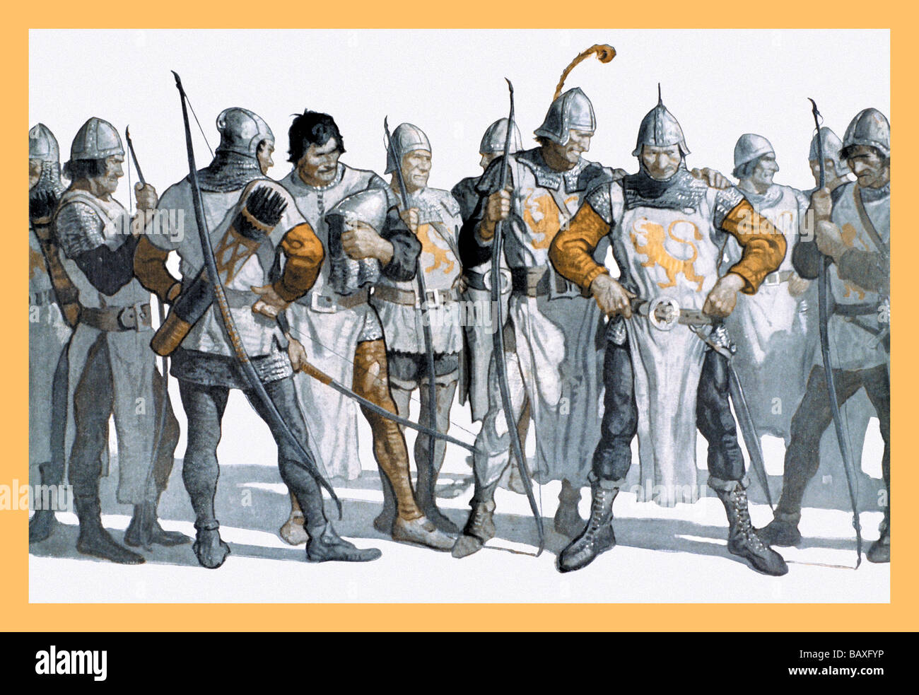 Knights of the Round Table Stock Photo - Alamy