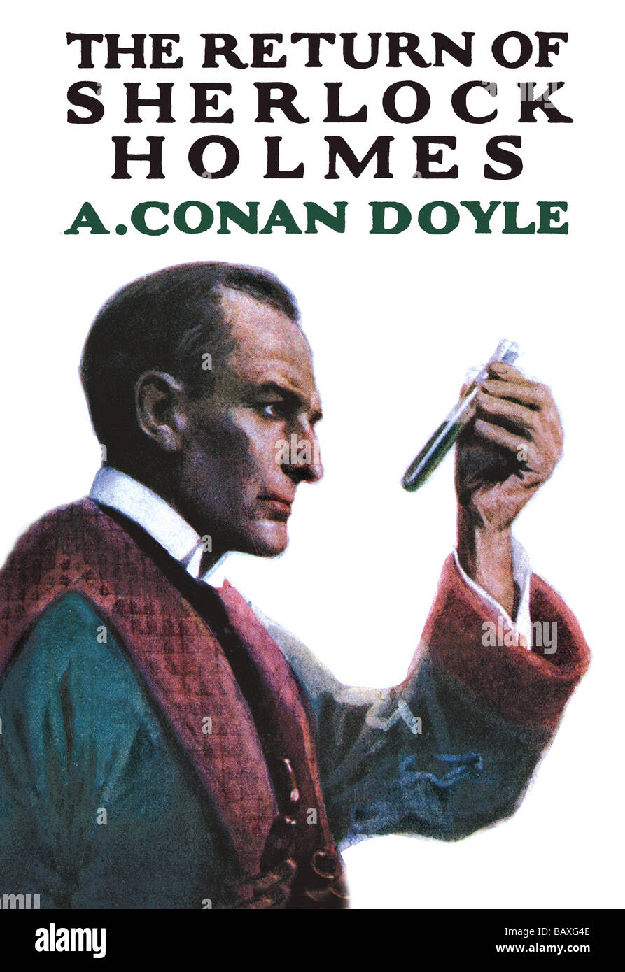 Return Sherlock Holmes Book Cover High Resolution Stock Photography and ...
