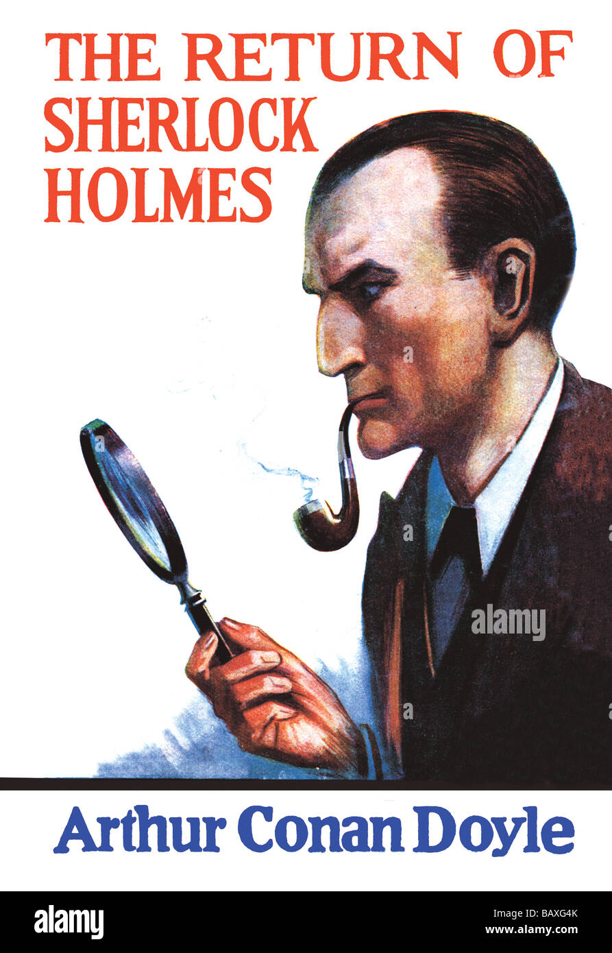 Return sherlock holmes book cover hi-res stock photography and images ...