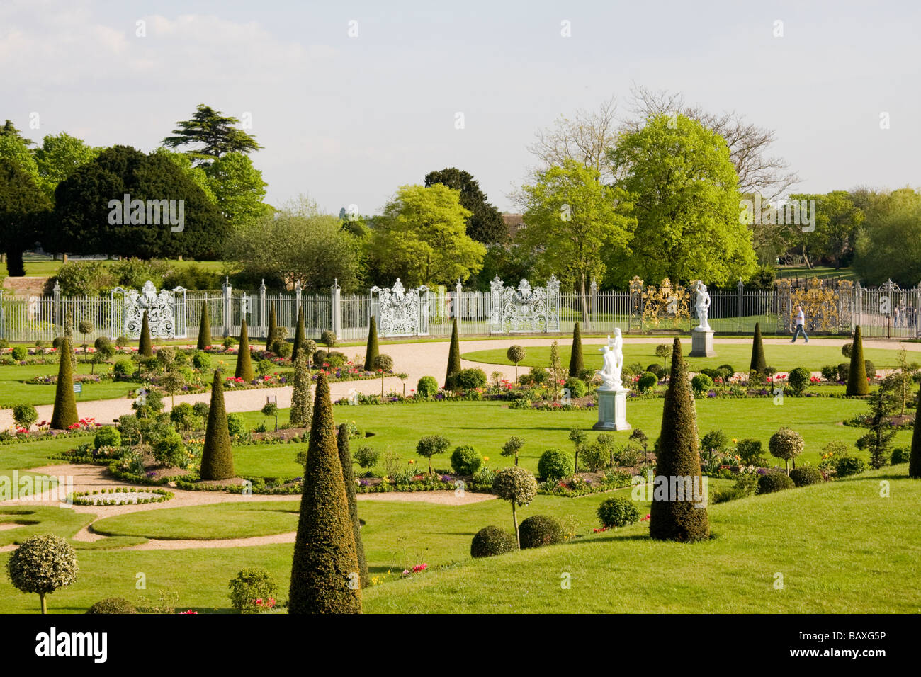 The Privy Garden Hampton Court Palace Hampton Court London England ...