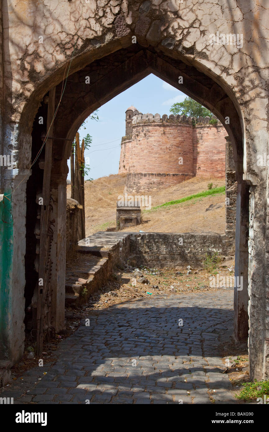 Dhar Fort in Dhar India Stock Photo - Alamy
